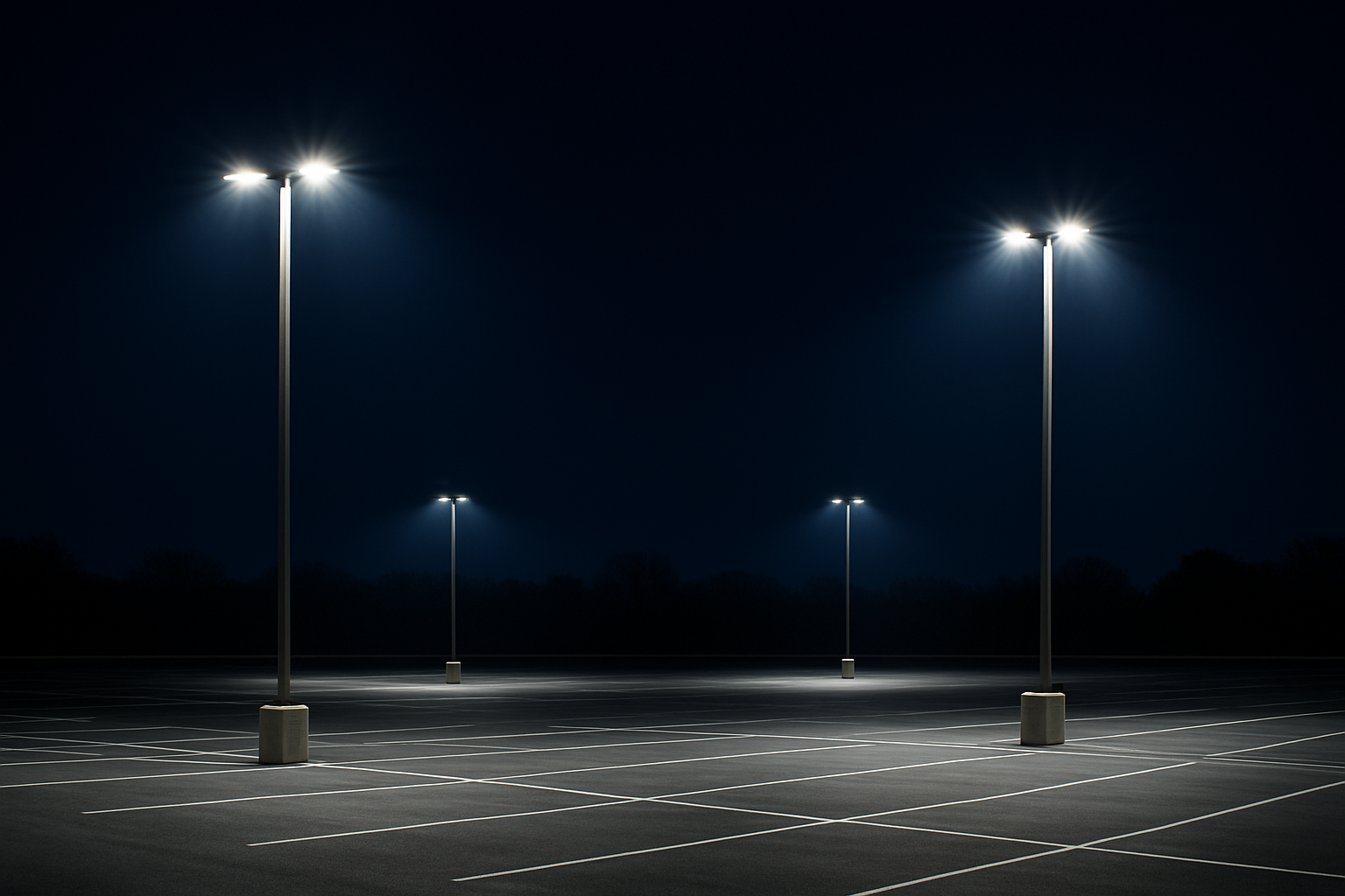 7 Advantages of LED Parking Lot Lights – Lightdot