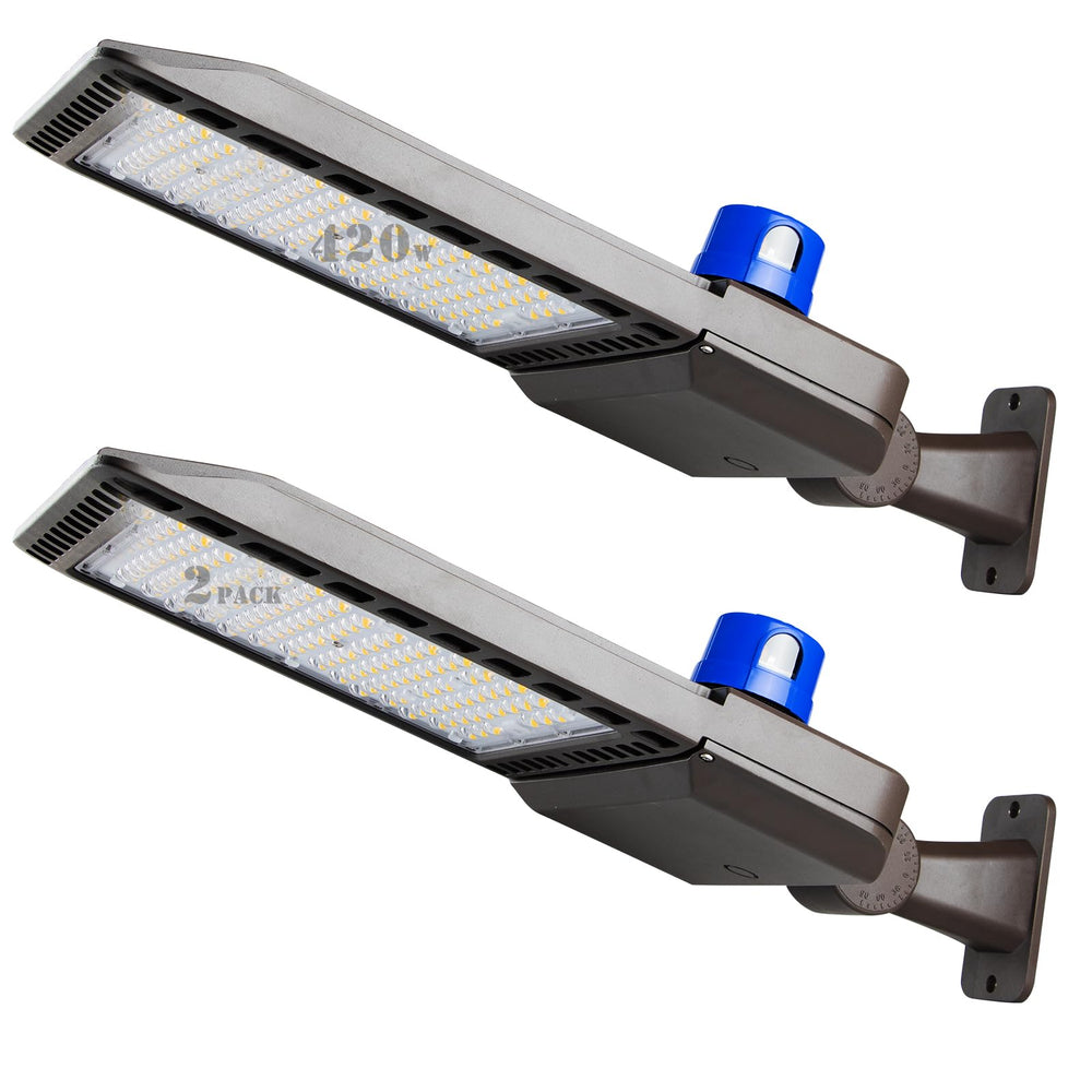 Lightdot 420W Parking Lot Lighting 60000Lm Parking Lot LED Lights with