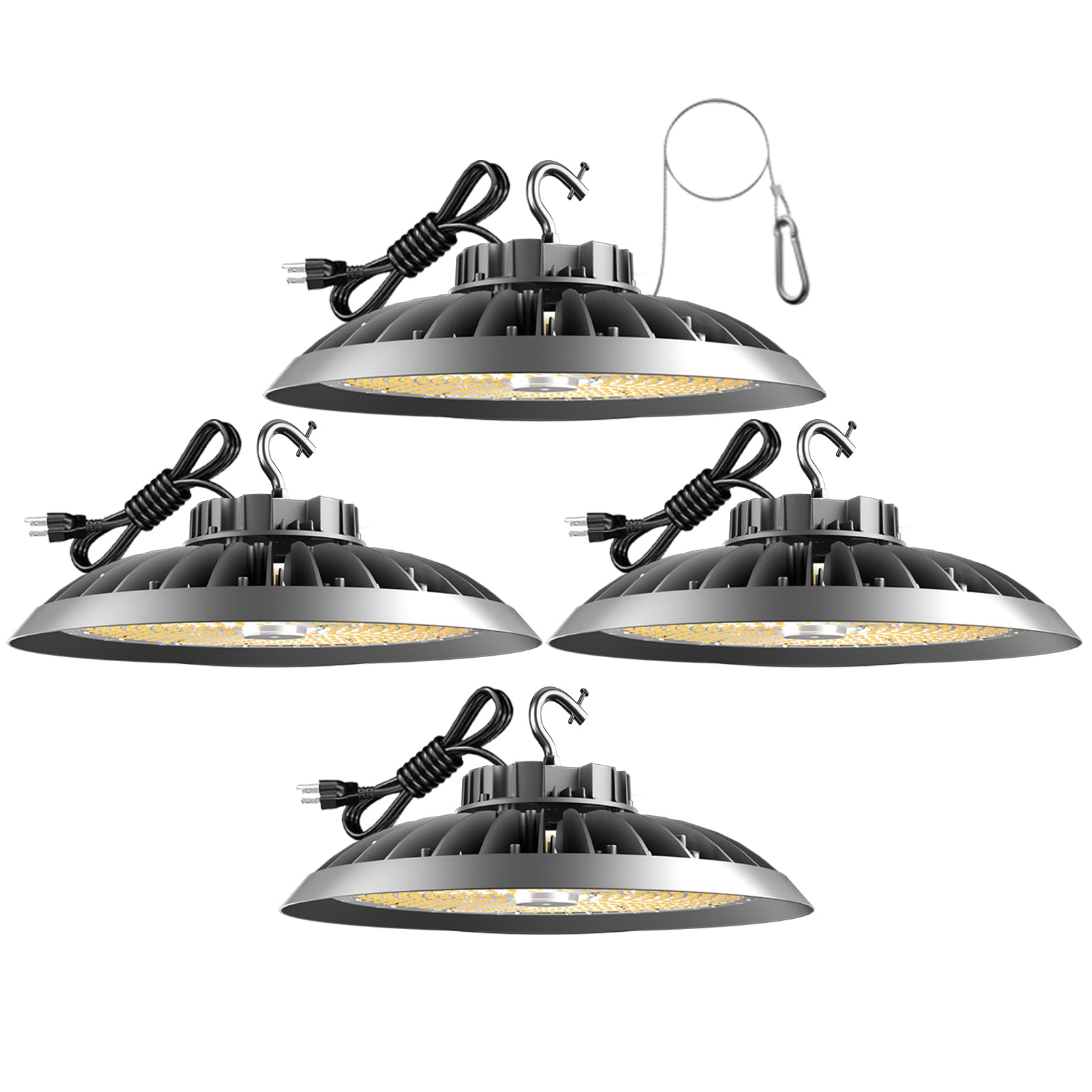 Lightdot LED High Bay Light 250W 37500lm UFO Lights with Reflector