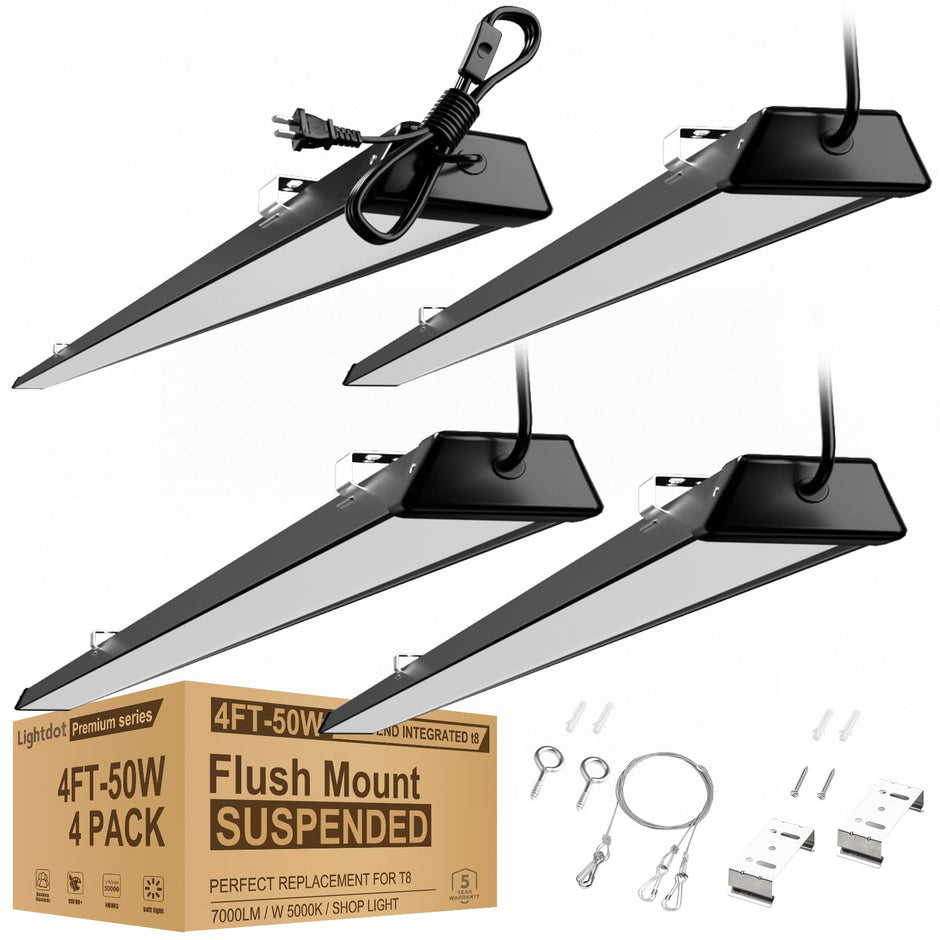 Best Flush Mount LED Commercial Shop Lights for Sale - Lightdot