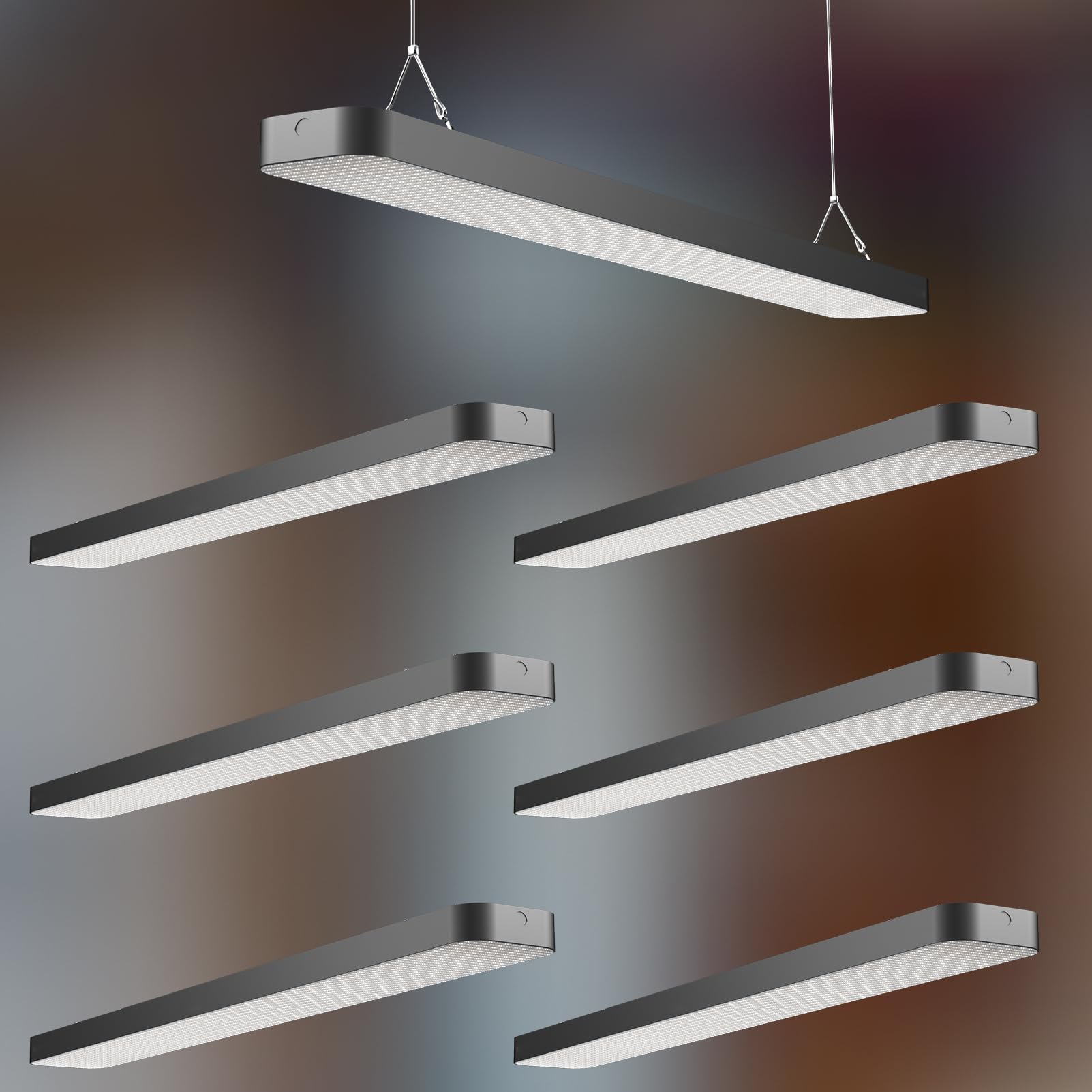 4 Foot LED Wall Mount Light Fixtures for Office & Shop - Lightdot