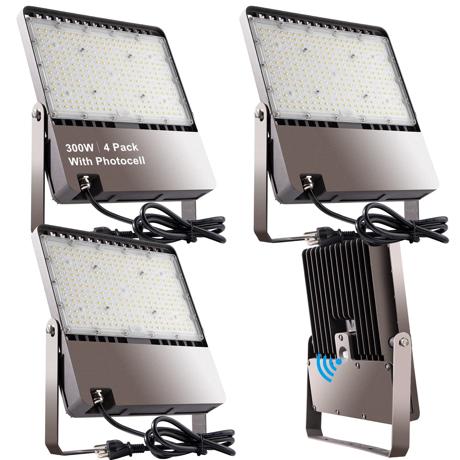 Lightdot 300W LED Flood Light Outdoor Led Stadium Light with Dusk to D