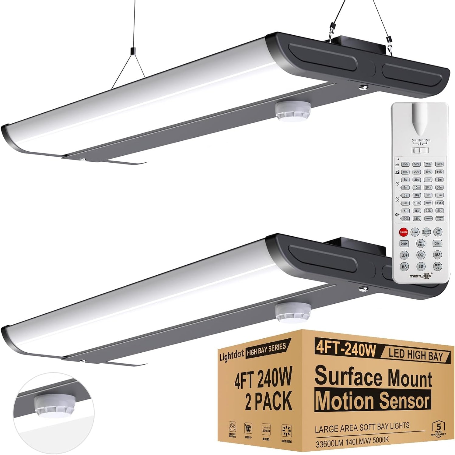 LED Linear High Bay Light | LED Linear Light Fixture - Lightdot