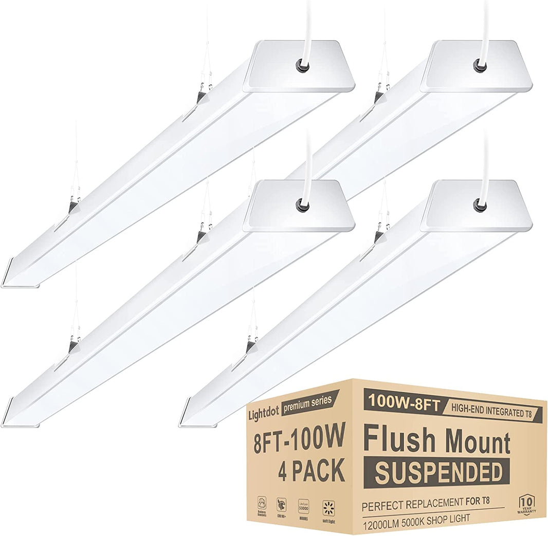 Best Flush Mount LED Commercial Shop Lights for Sale - Lightdot